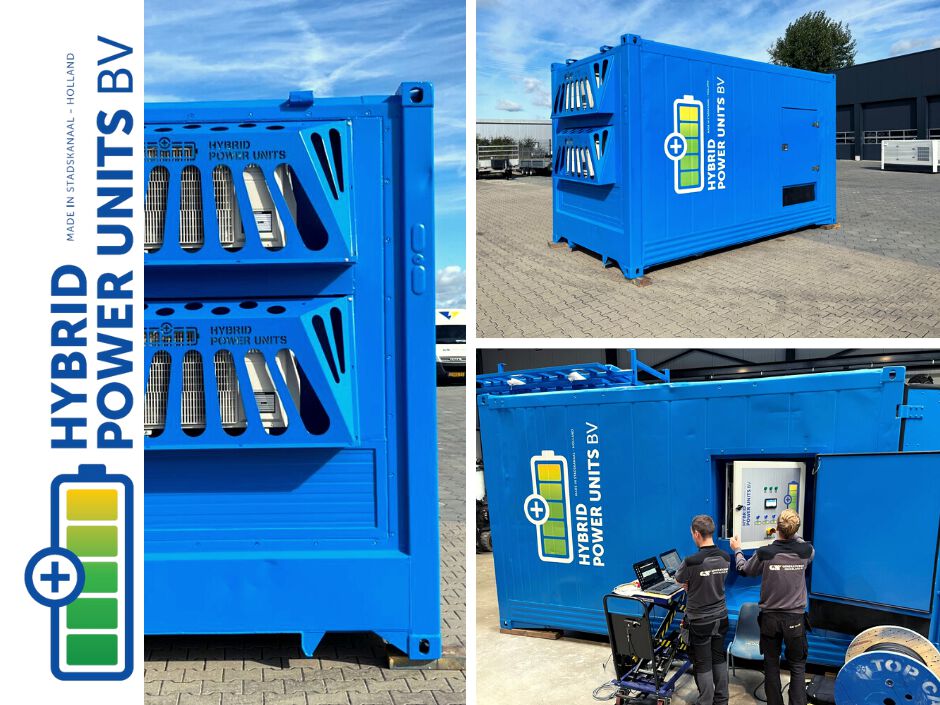 Ontwikkeling en bouw van onze nieuwste unit - Hybrid Power Units